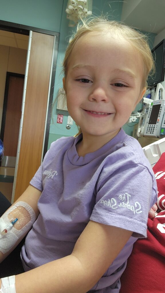 DECEMBER 2023- admitted with cholangitis. - COTA for Adleigh's Journey