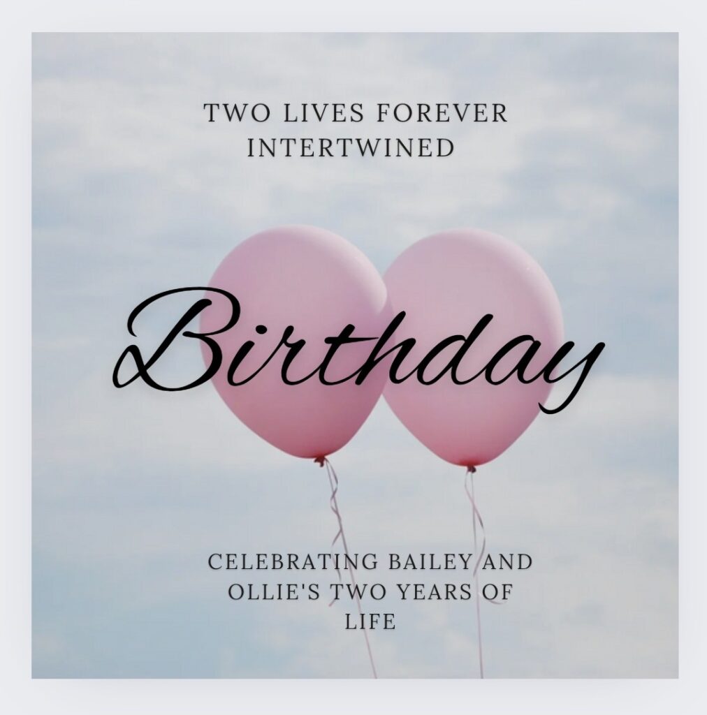 Happy, Happy Birthday – COTA for Bailey