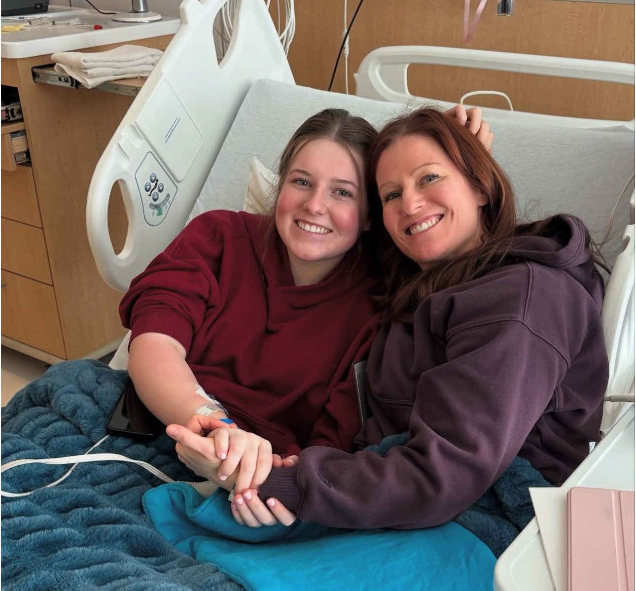 Gillian Admitted - Day Before Surgery - COTA for Gillian's TPIAT