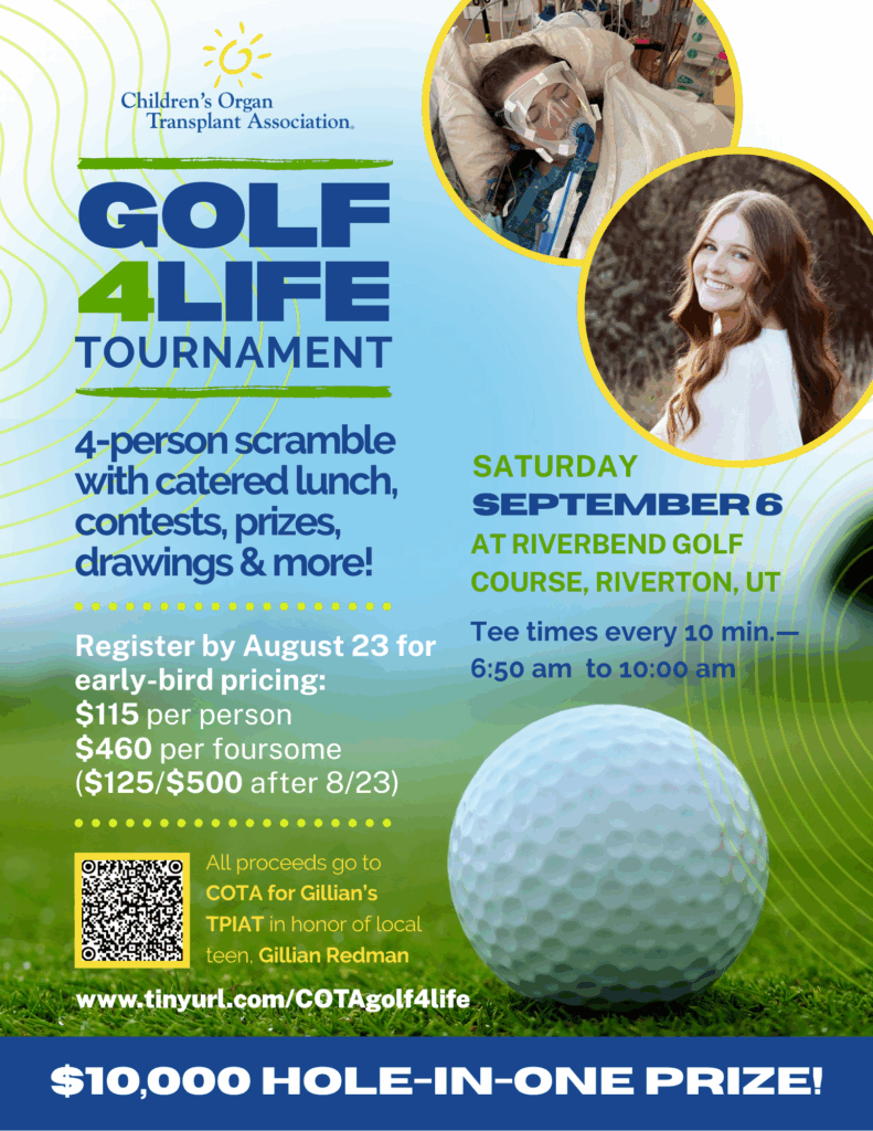 GOLF 4 LIFE Tournament for COTA in Honor of Gillian's TPIAT - COTA for ...